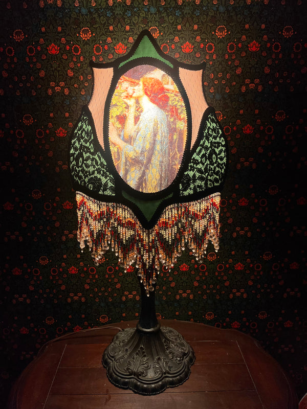 "The Soul of the Rose" Pre-Raphaelite Lampshade – Ace of Shades